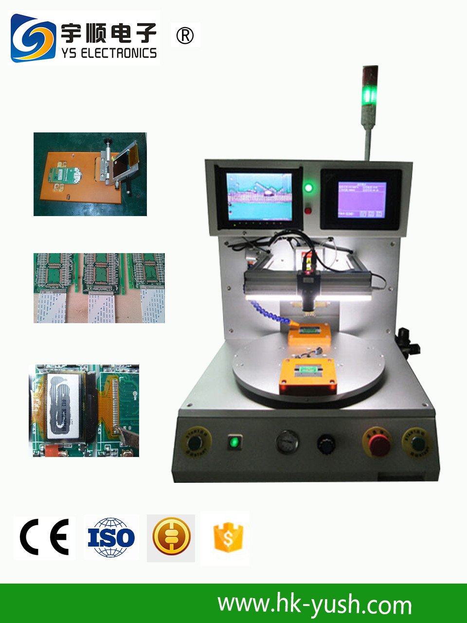 고속 핫 바 솔더링 머신, PCB 및 FPC 보드 접합
